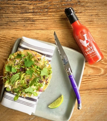 Albacore Tuna Tostada, Shinko Pair, Chil | Rich Table | Foody