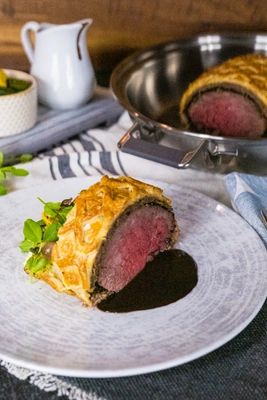 Beef Wellington with Robuchon Po | Chef Shaun O'Neale | Foody