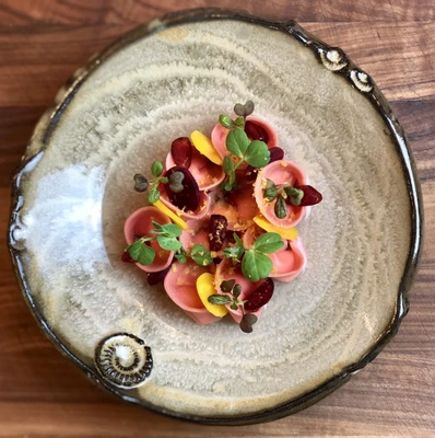 Beet & Goat Cheese Tortellini | Chef Shaun O'Neale | Foody