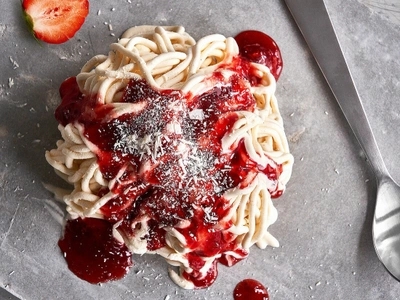 Spaghetti Eis - German Ice Cream | Volkswurst | Foody