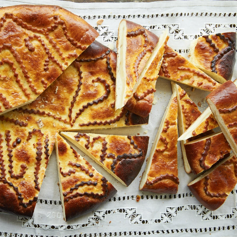 Gata: “Coffee Cake” With Walnuts | Lavash the Book | Foody