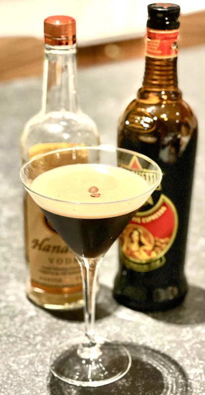 Espresso Martini with Borghetti | Sepia Filter | Foody
