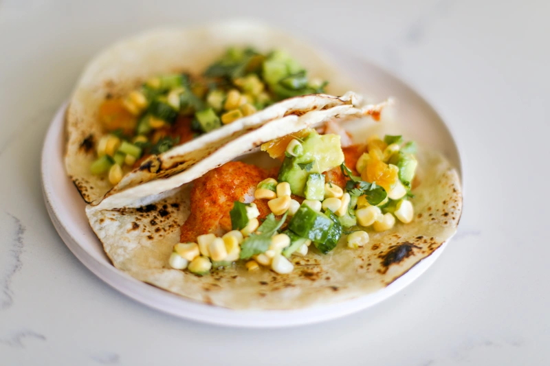 Spiced Snapper Tacos with Cuc | Brenna's Test Kitchen | Foody